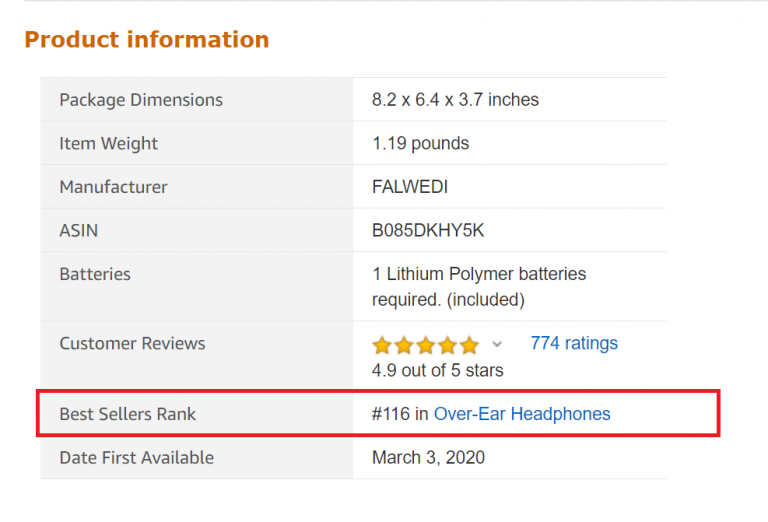 What Is Amazon BSR Best Sellers Rank? - Infinite FBA