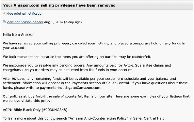 Reasons Why You Got Banned From Amazon – How To Get Back On